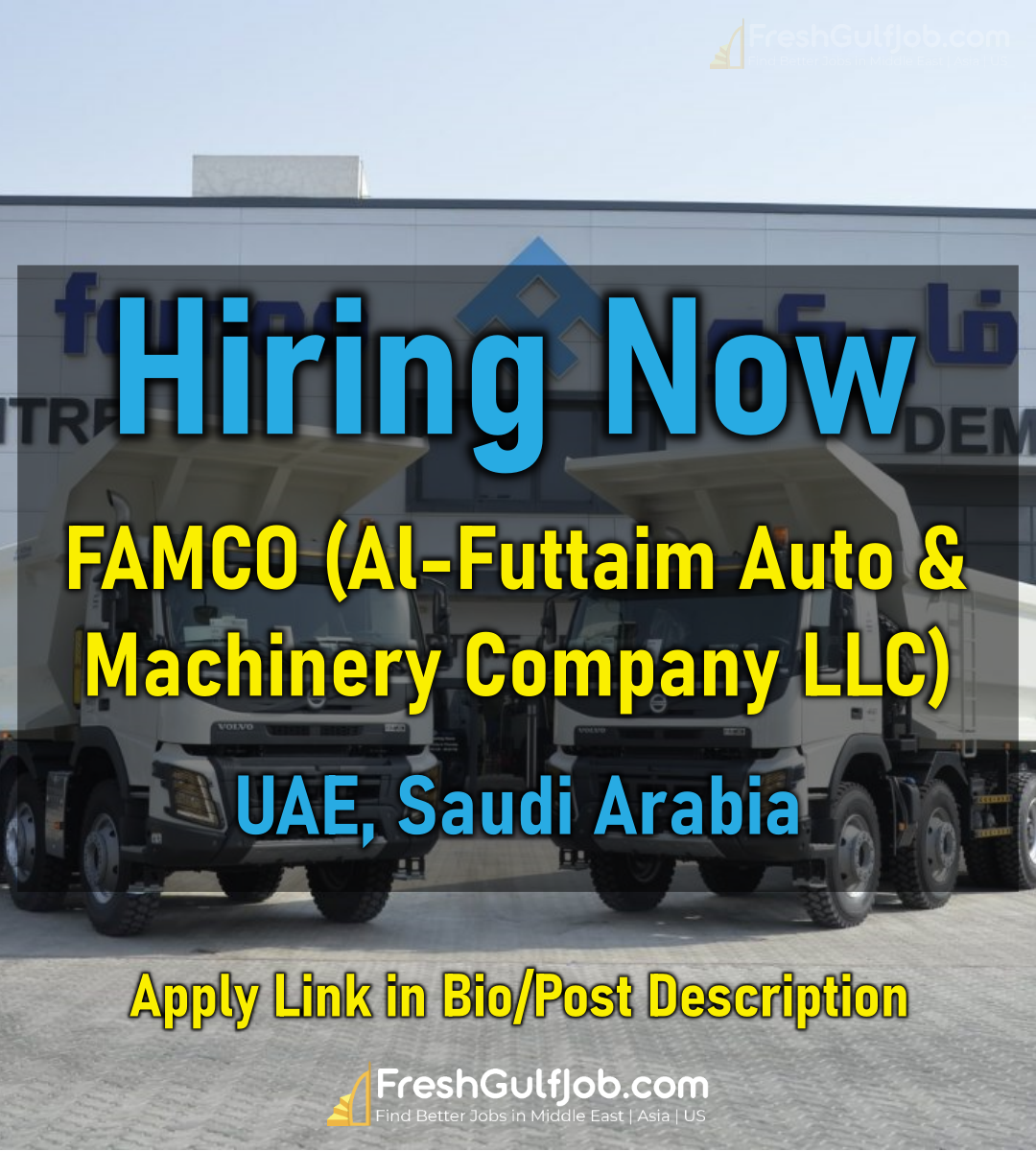 FAMCO Job Vacancy | Al Futtaim FAMCO Careers UAE - Fresh Naukari